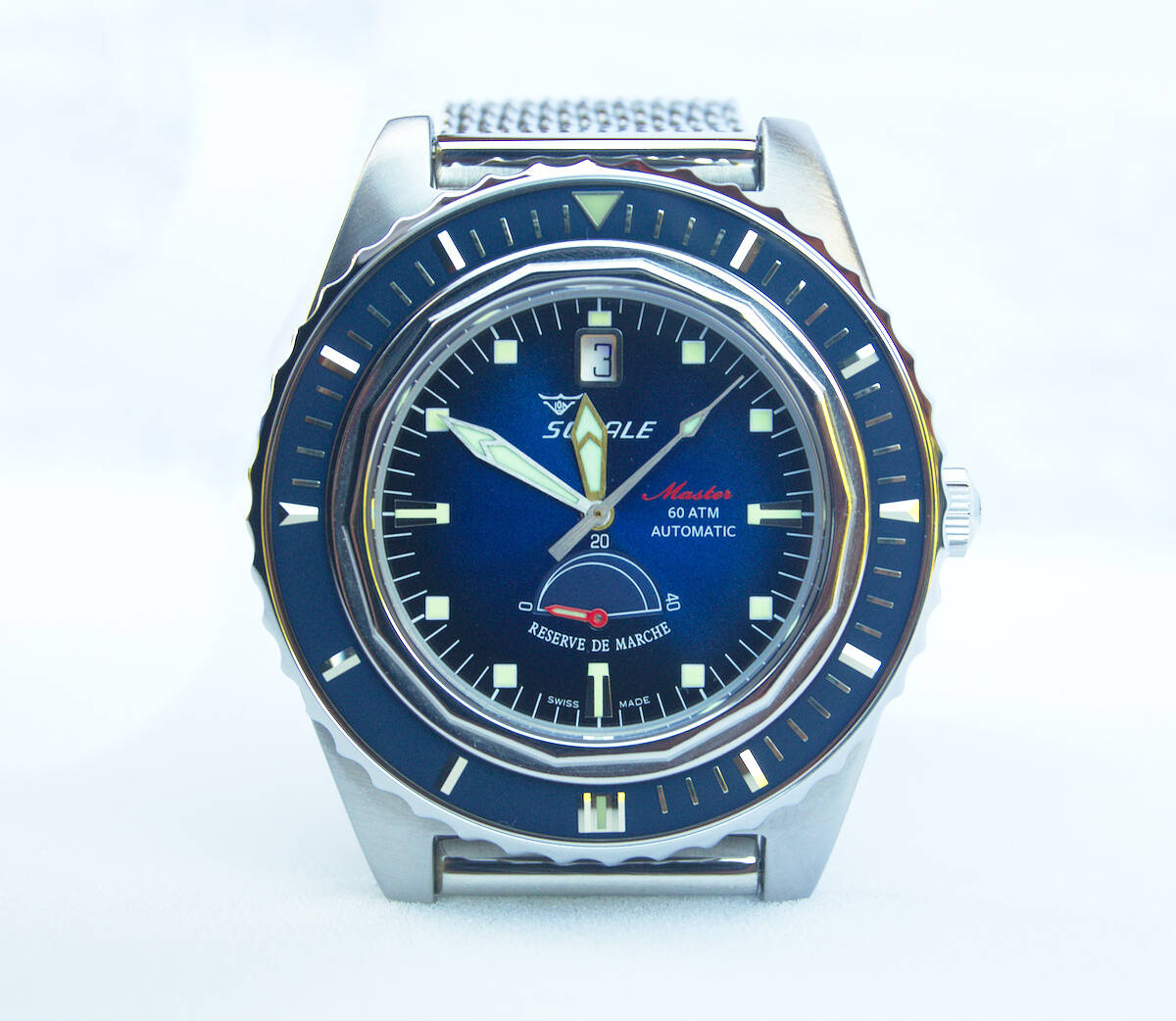 Squale Master Dive Watch - Blue | Australia Authorized Dealer - Monsoonal