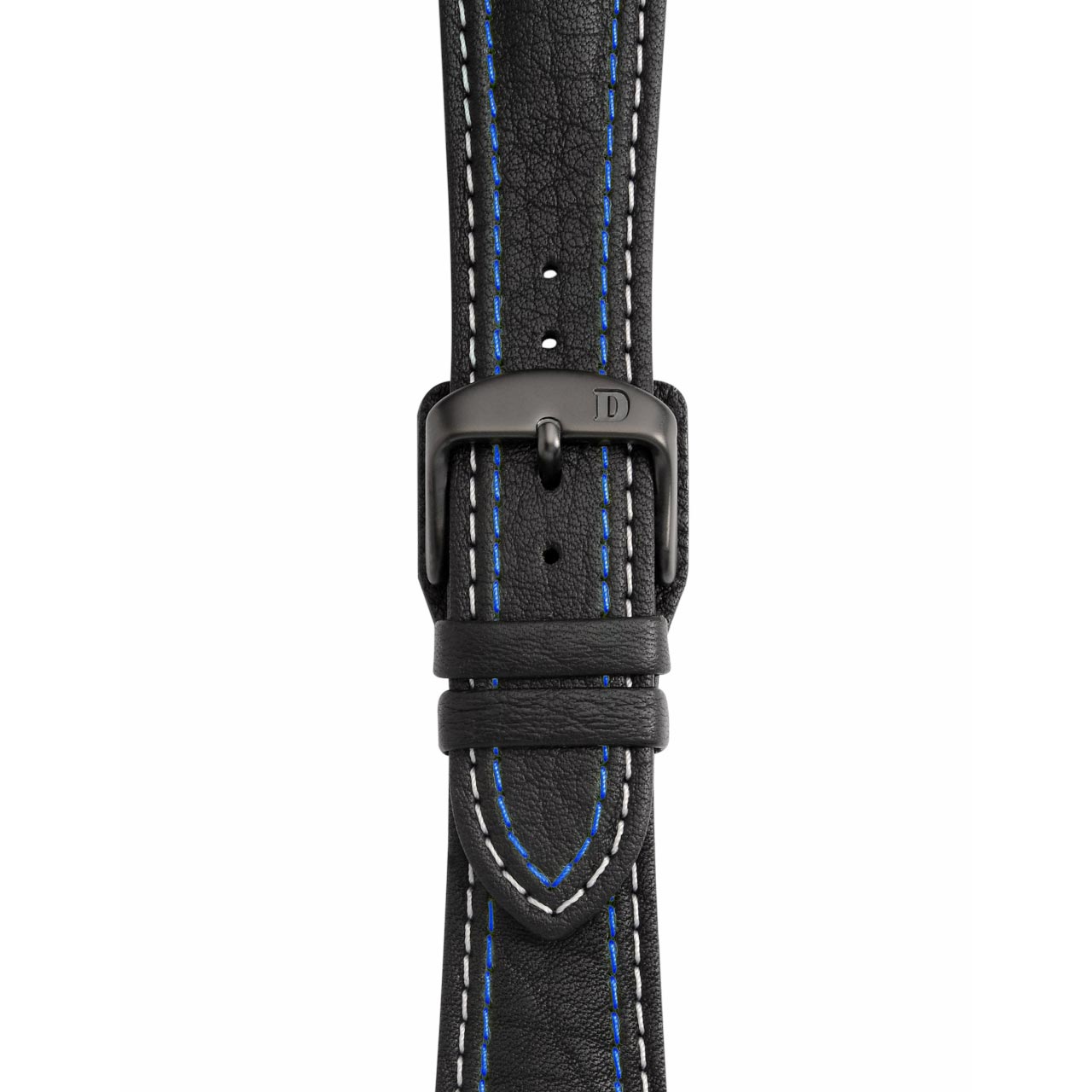 Damasko Double Stitched Leather Strap - Black Buckle | Australia ...