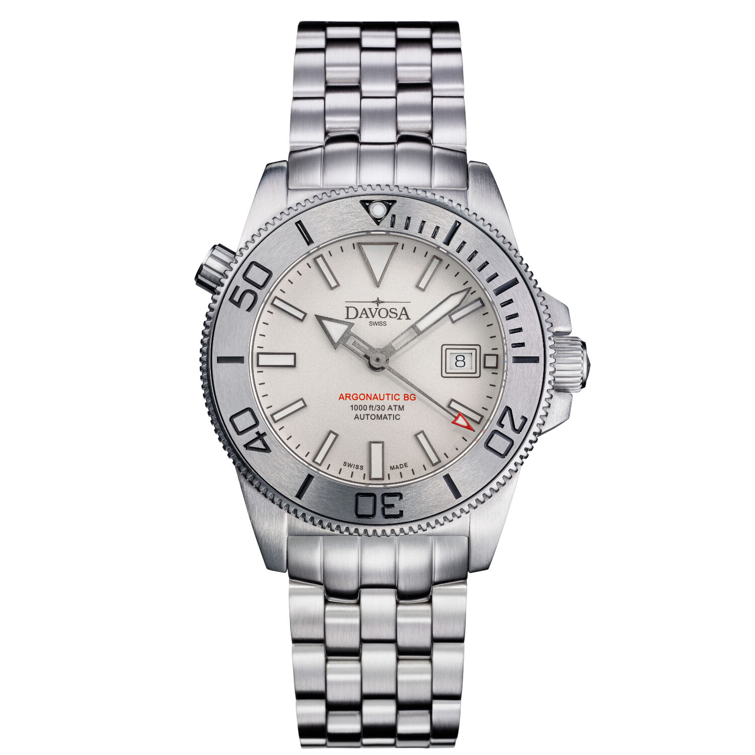 Davosa Argonautic BG White Dive Watch | Australia Authorized Dealer ...