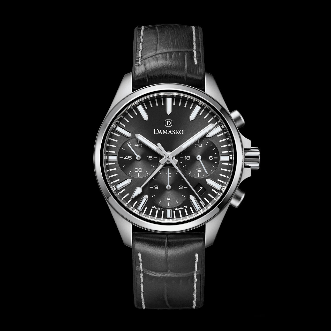 Damasko DC96 Black Chronograph Watch | Australia Authorized Retailer ...