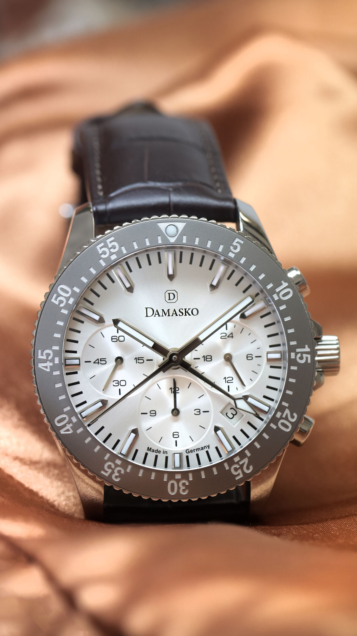Damasko DC98 Champagne Chronograph Watch | Australia Authorized ...
