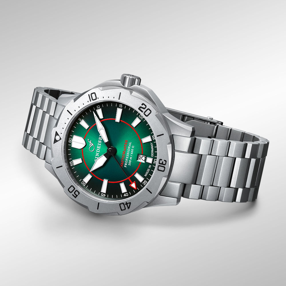 Findeisen NauticMaster Dive Watch - Sunray Green | Australia Authorized ...