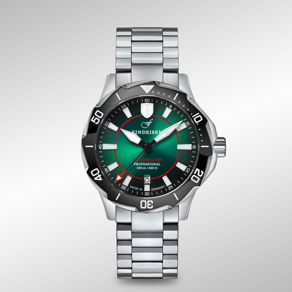 Findeisen NauticMaster Dive Watch - Sunray Green DLC | Australia ...