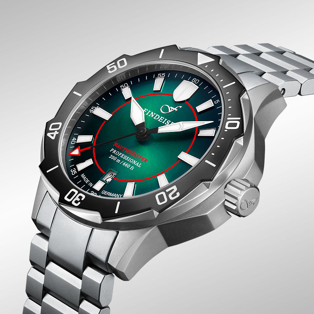 Findeisen NauticMaster Dive Watch - Sunray Green DLC | Australia ...