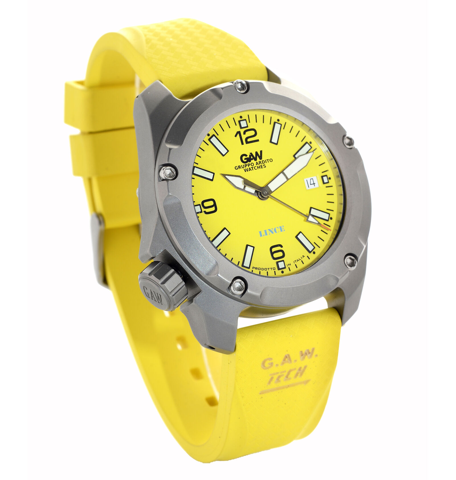 Preorder Gruppo Ardito Lince Yellow Dive Watch - Deposit | Australia ...